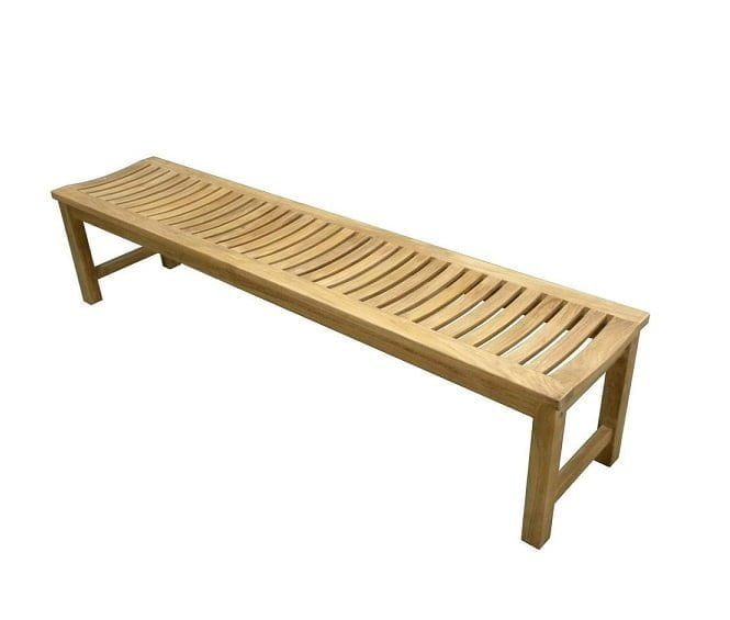 Teak Outdoor BackLess Bench | Premium Outdoor Teak wood